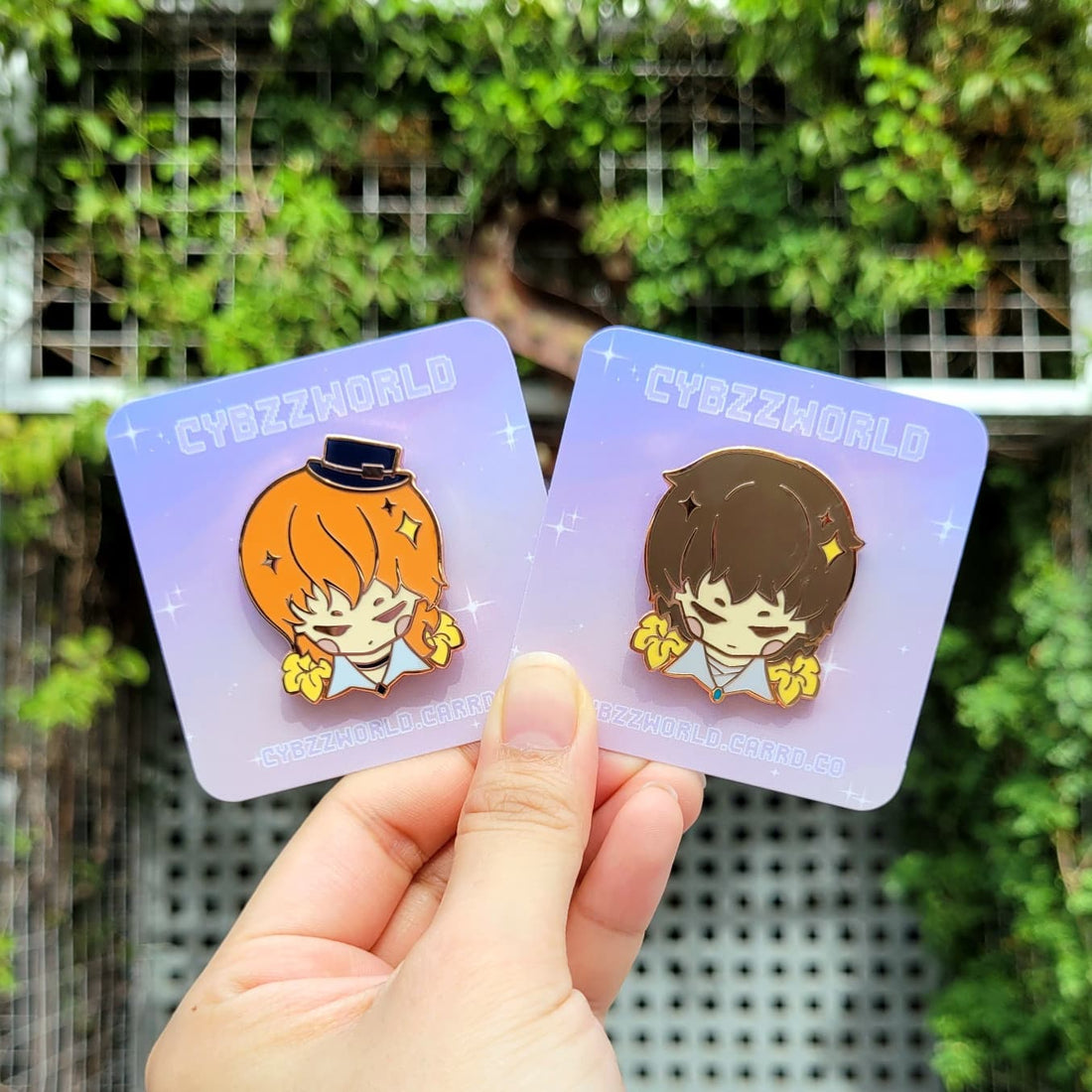 [Grow Together Enamel Pin Series] Dazai & Chuuya (Bungo Stray Dogs ...