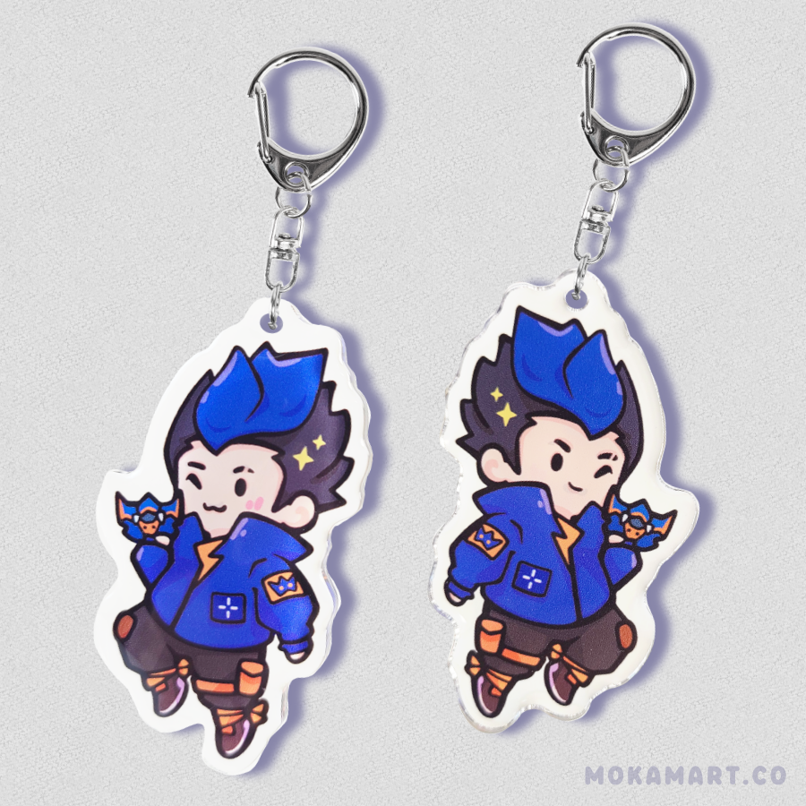 VALO YORU - Epoxy Acrylic Keychain – Moka Mart